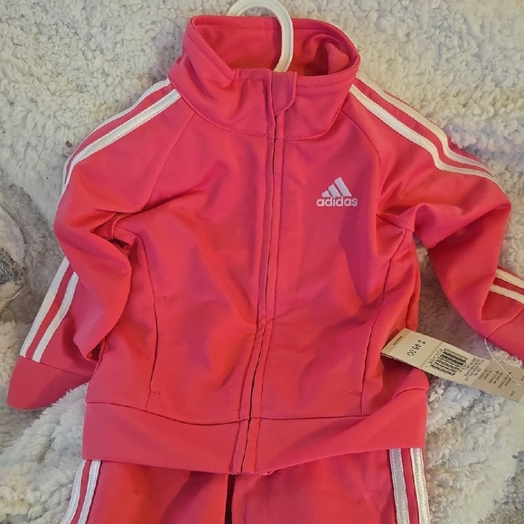 adidas | Matching Sets | Adidas Pink Tracksuit | Poshmark